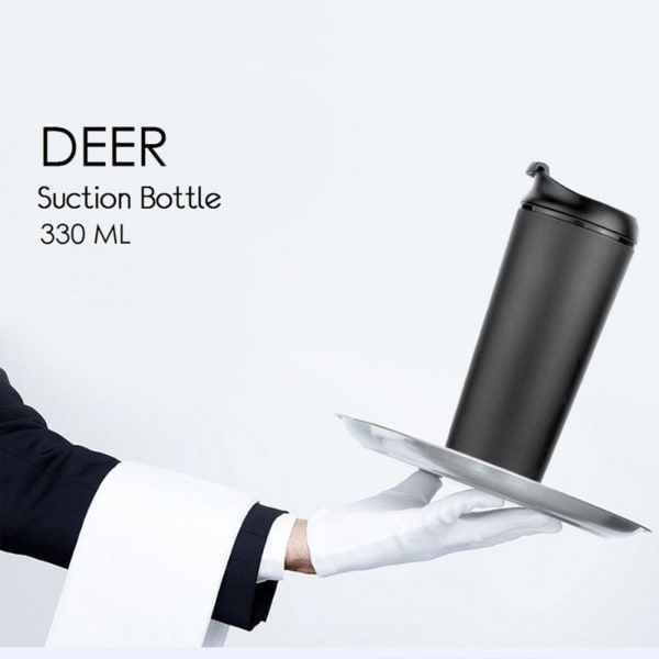 Buy Custom Name Deer Thermal Suction Bottle(300ml) | Woofern