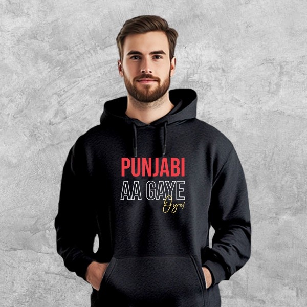 Buy Punjabi Aa Gaye Oye Hoodies | Diljit Dosanjh | Woofern